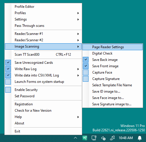 How do I connect my scanner to ParseLink?